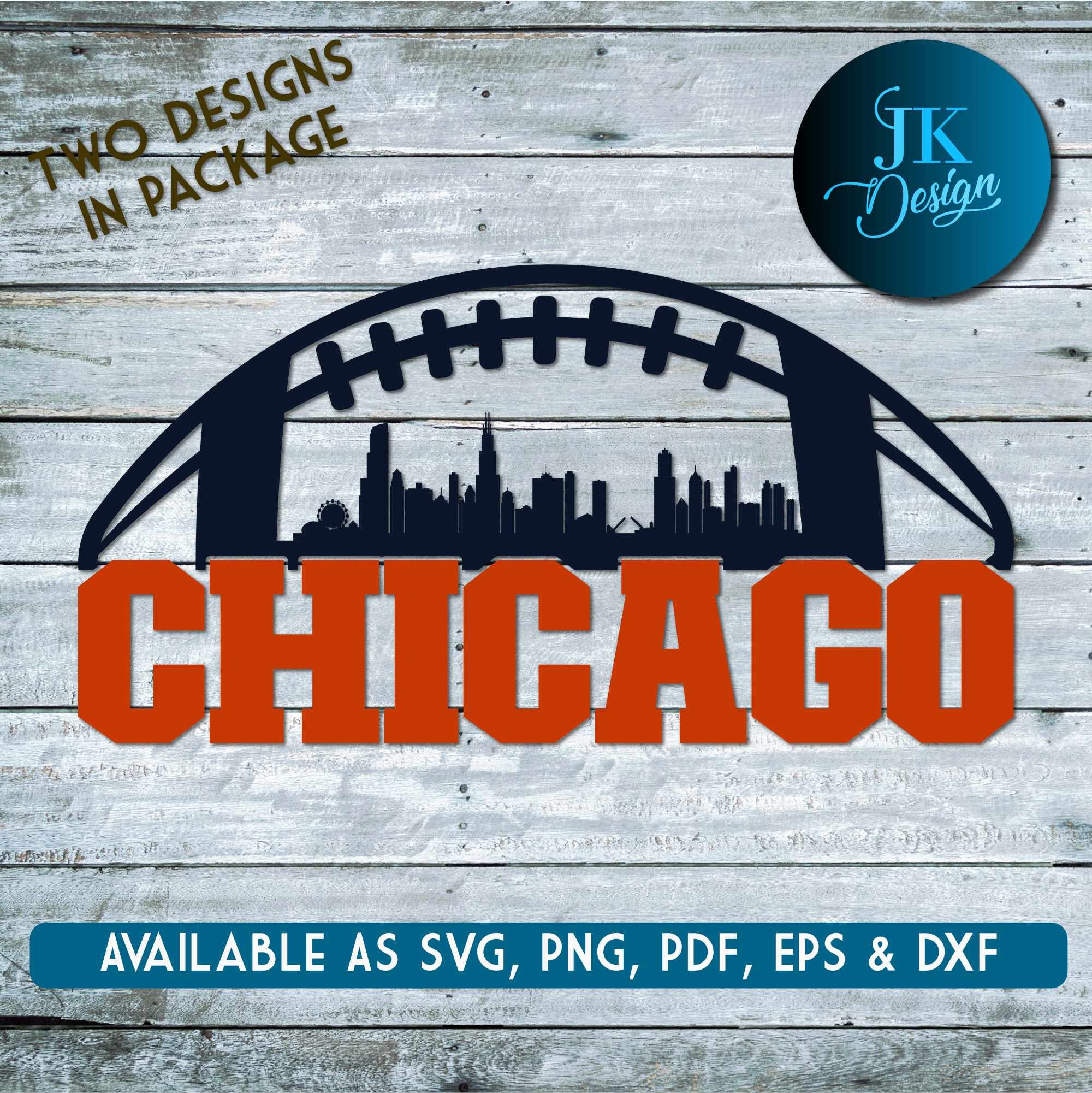 Chicago Skyline Digital Art | SVG, PNG, PDF | Silhouette & Cricut - Etsy