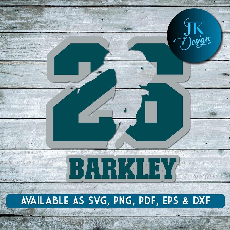 Saquon Barkley Svg - Etsy