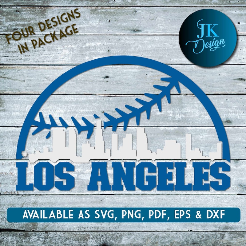 Dodgers Logo Dxf File - Etsy