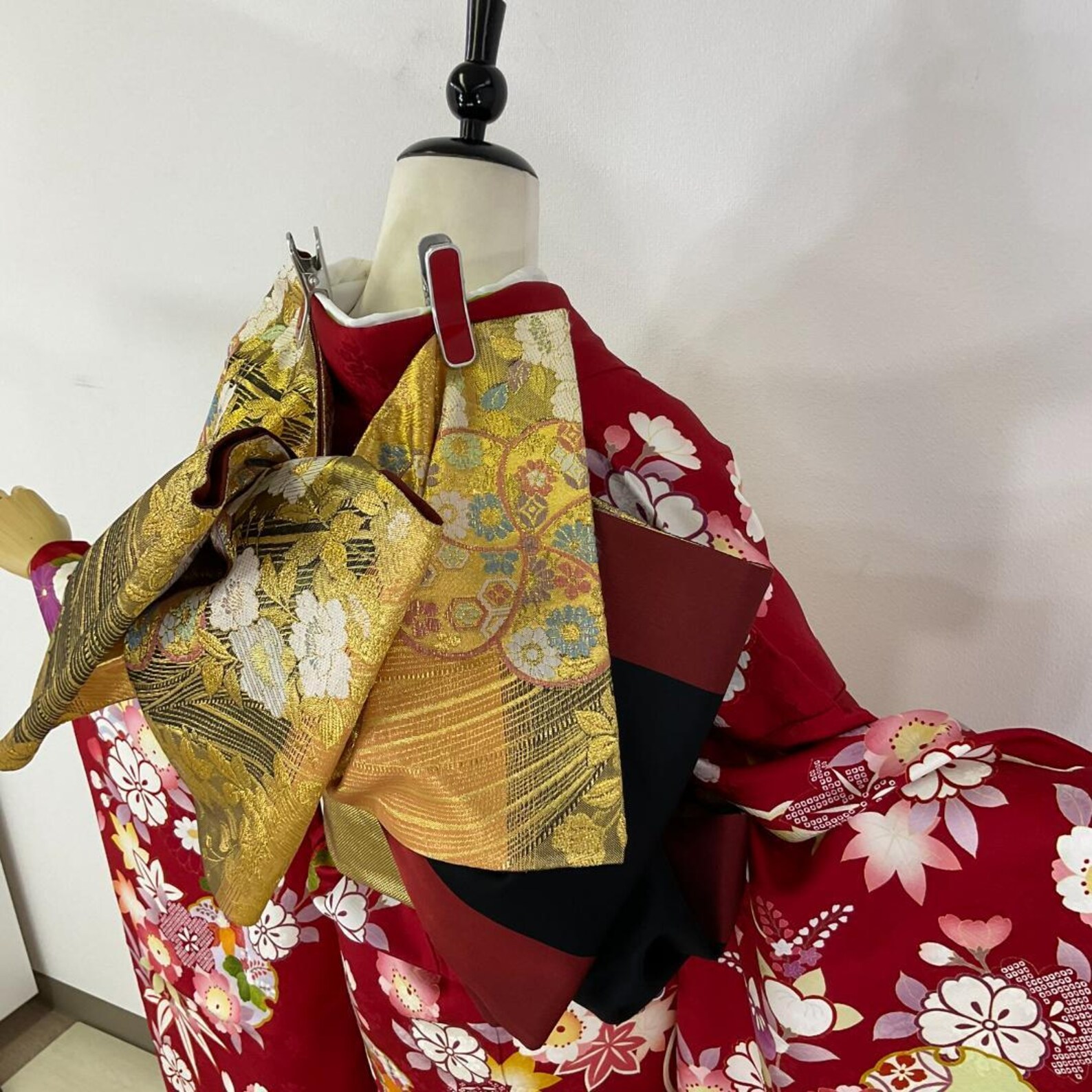Japanese Kimono Furisode 7set Luxurious Wedding Pure Silk Classic ...