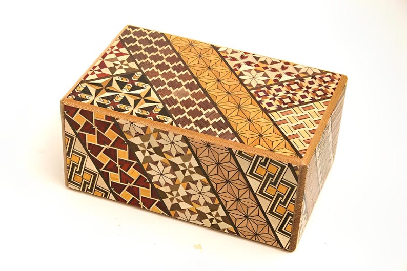 Limited Edition Yosegi Puzzle Box – 27 Steps of Timeless Beauty ...
