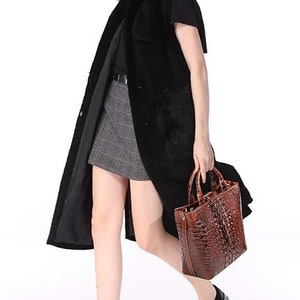 Designer Top Handle Satchel Handbags for Women Crocodile - Etsy