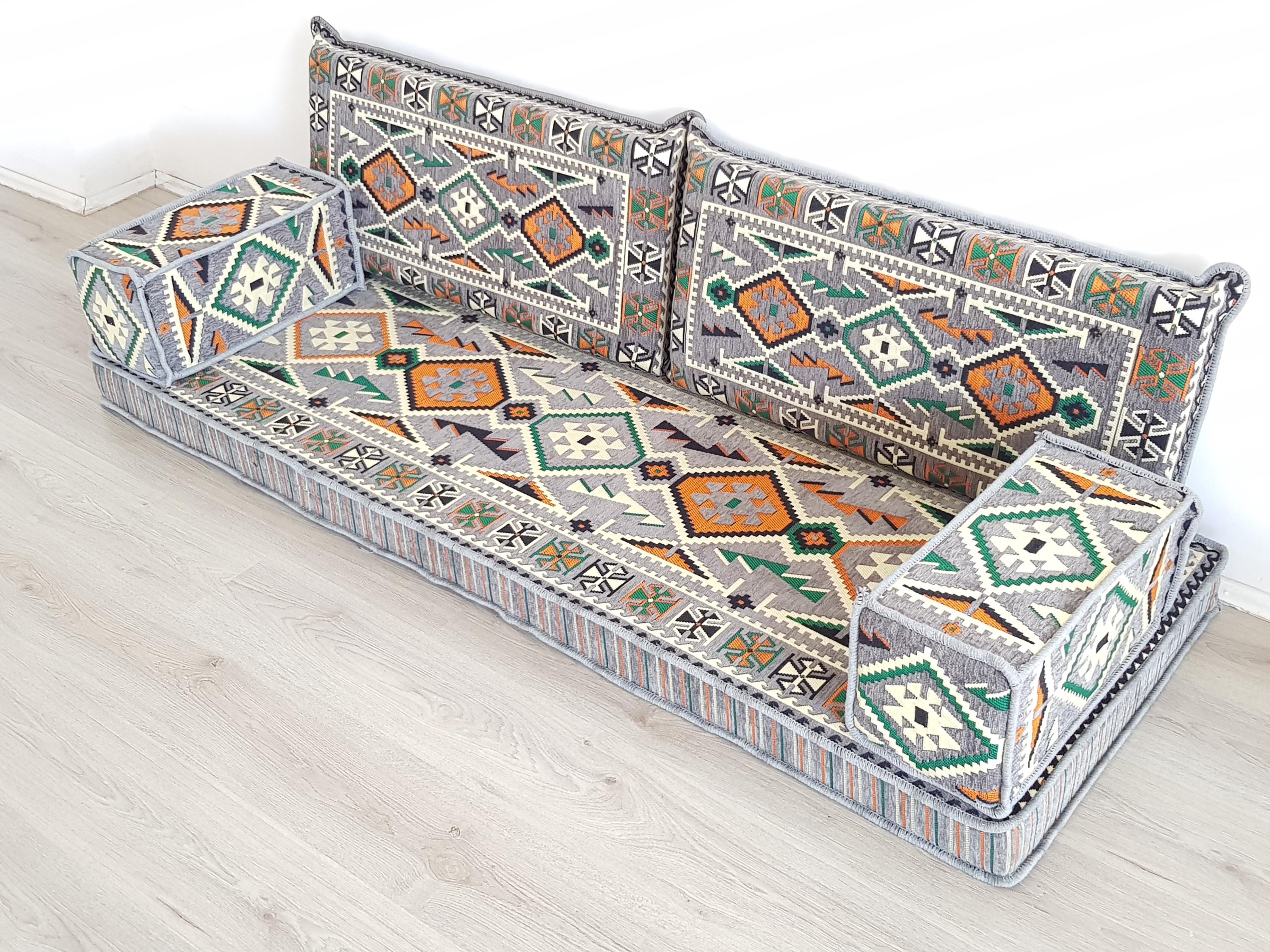 Loveseat Sofas, Arabic Sofa, Floor Seating Sofa,indoor and Outdoor ...