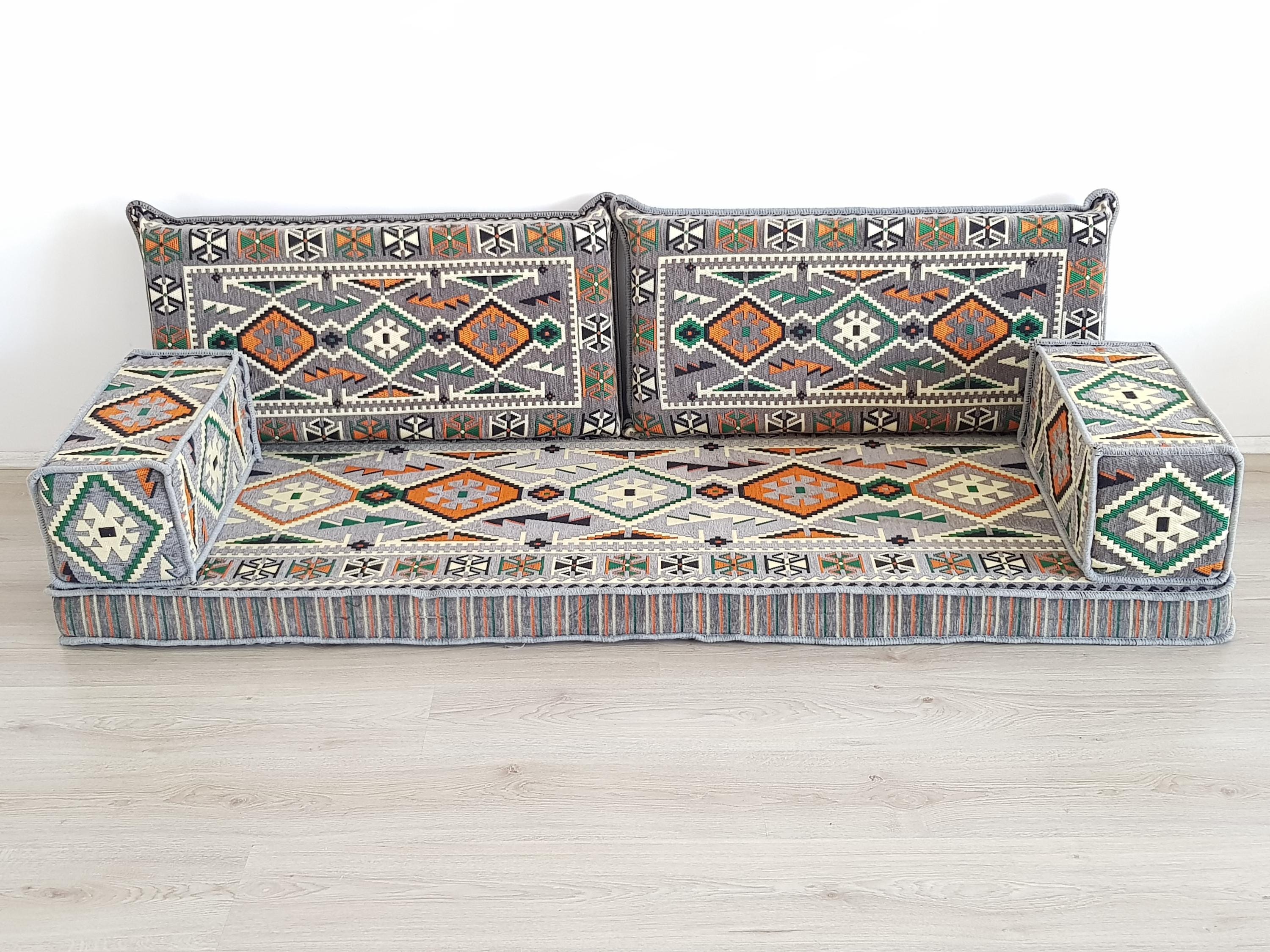 Loveseat Sofas, Arabic Sofa, Floor Seating Sofa,indoor and Outdoor ...