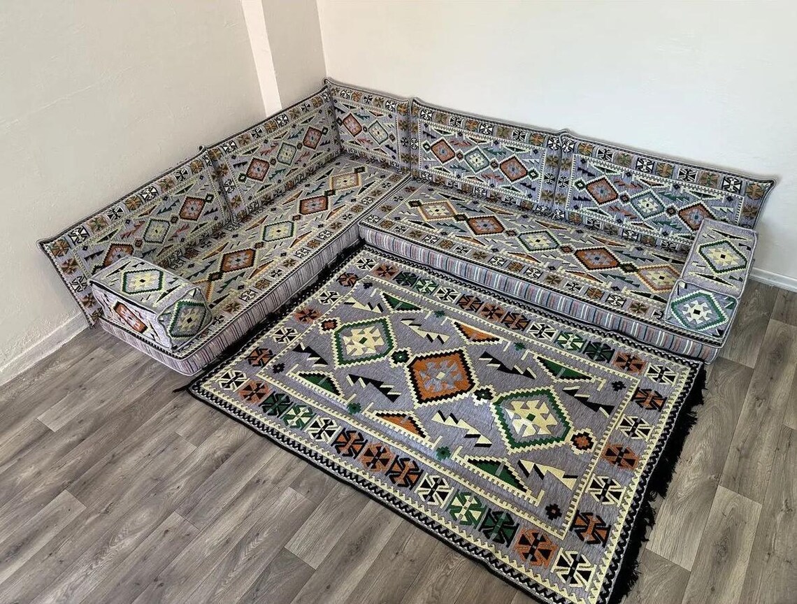Arabic Sofa Living Room Set, Arabic Sofa, Floor Seating Sofa,floor ...