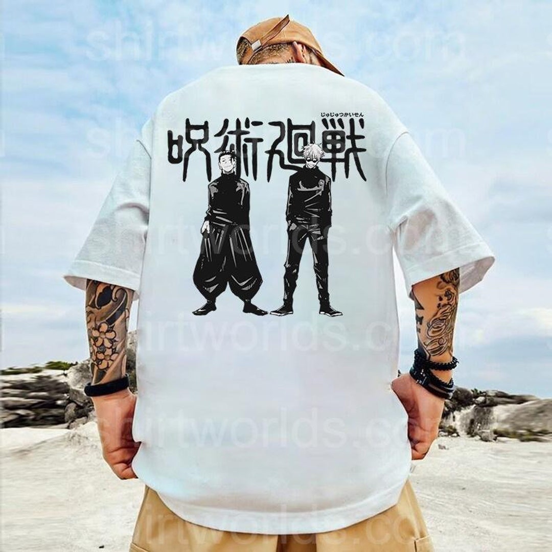 Jujut.su Kai.sen Shirt Go.jo Sat.oru Shirt Ge.to Sug.uru Shirt Go.jo Ge ...