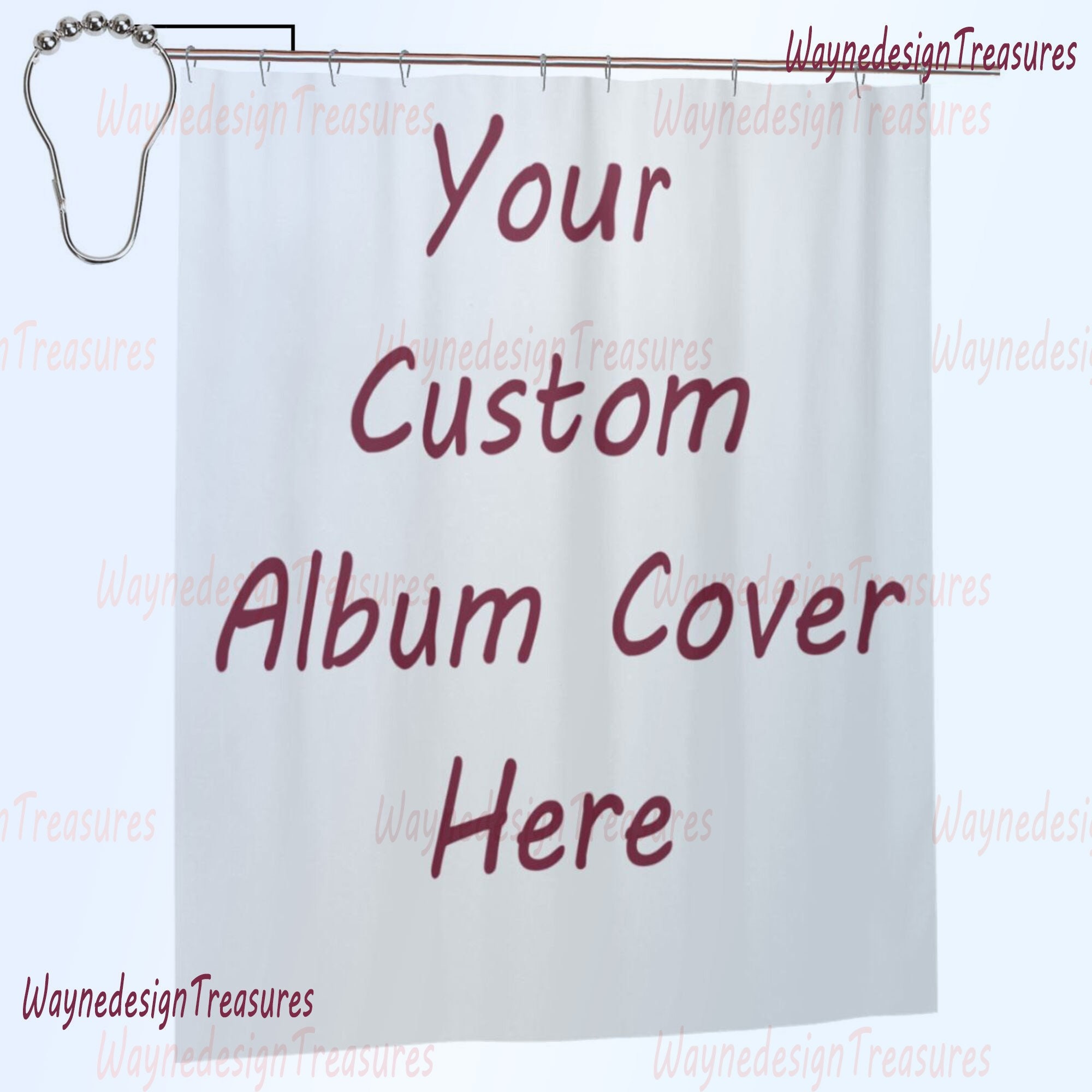 Shower Curtains Shower Curtain With Album Covers Funny Bathroom Decor