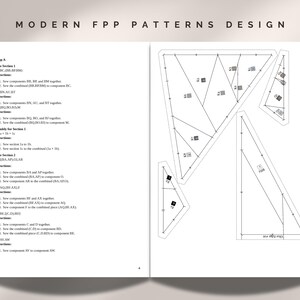 Cat Foundatıon Paper Pıecıng Pattern,quılt Pattern Cat Desıgn,patchwork ...