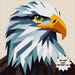 Eagle Foundatıon Paper Pıecıng Pattern,quılt Pattern Bald Eagle Desıgn ...