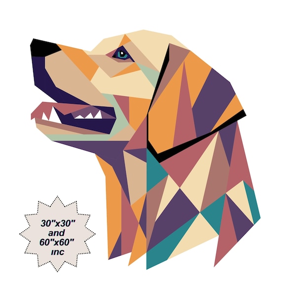 Labrador Retriever Quilt Block - Etsy