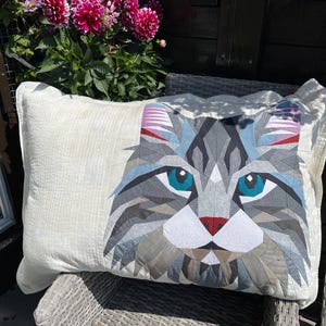 Cat FPP Quilt Pattern: Animal Patchwork Design (PDF Pattern) - Etsy