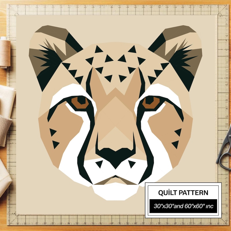 Cheetah Quilts - Etsy UK