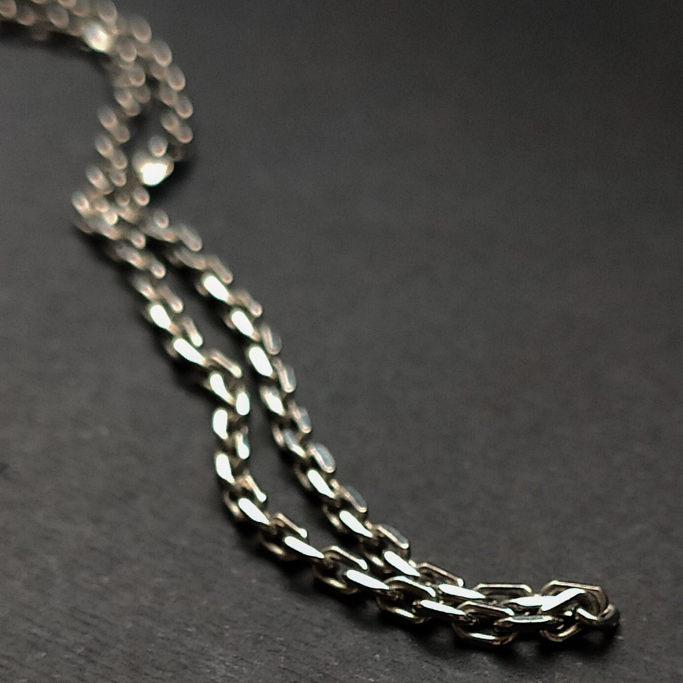 Sterling Silver Anchor Chain 2.7mm: Handmade Necklace for Men or Women ...