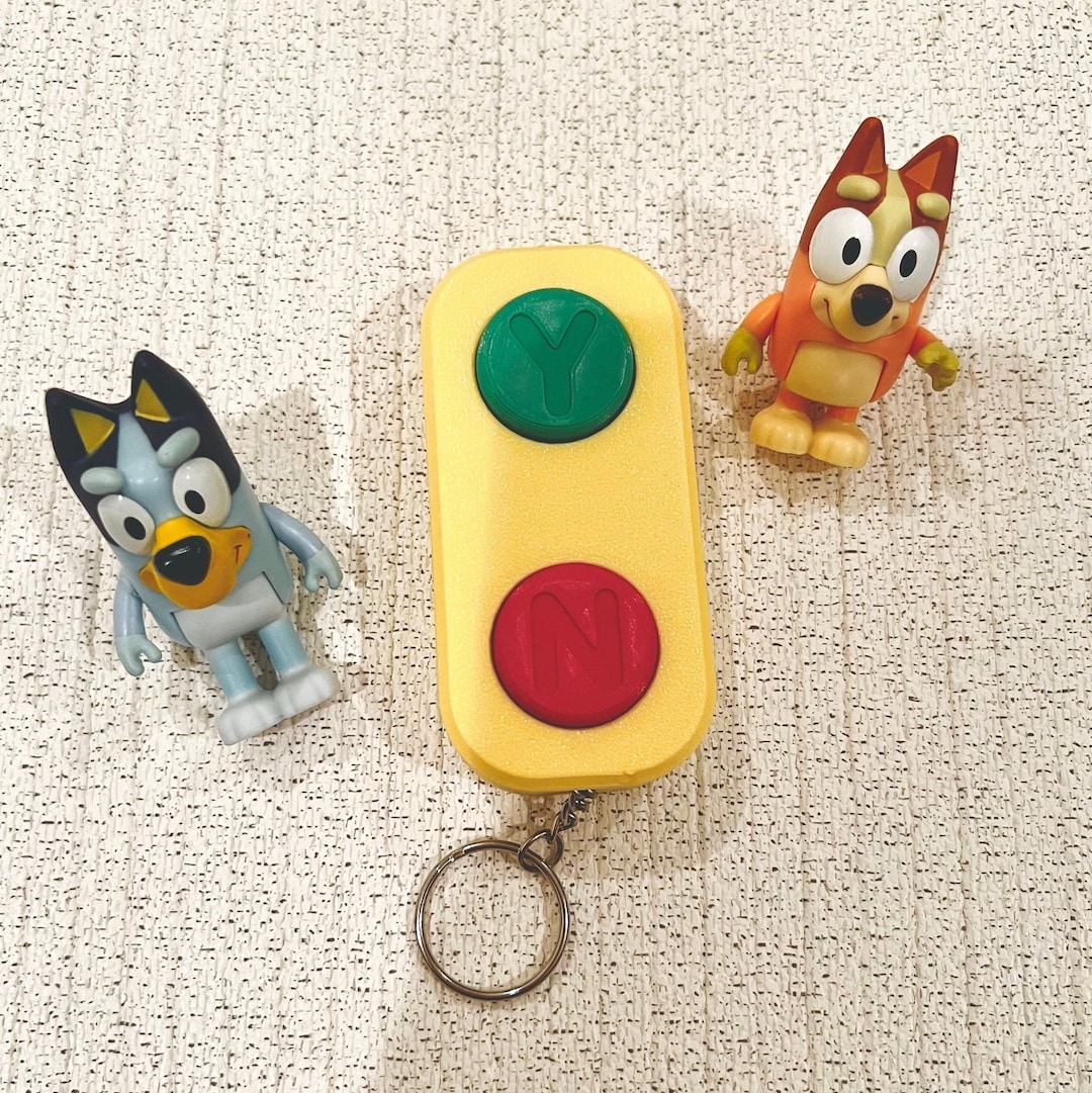 Bluey Inspired Yes No Button (for Real Life) - Etsy