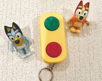 Bluey Inspired Yes/no Button with Sound - Etsy