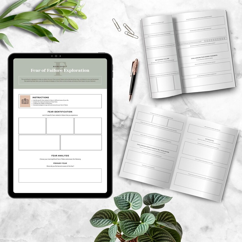Understanding Perfectionism Worksheets, Perfectionist Counselling ...