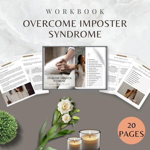 Overcome Imposter Syndrome Workbook, Done for You Content Canva ...