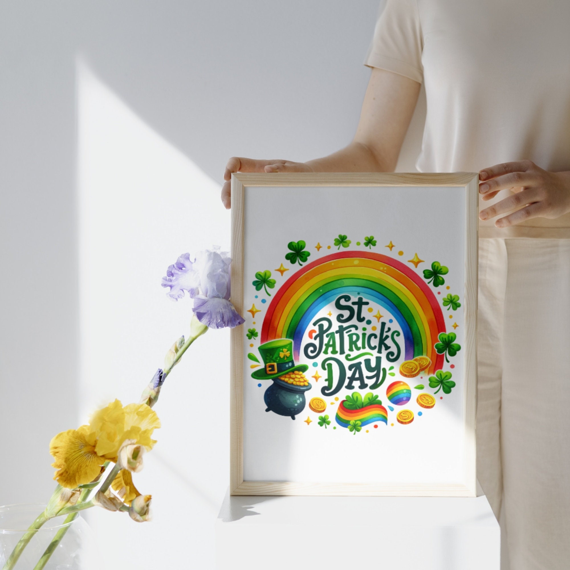 St. Patrick's Alphabet Clipart, St. Patrick's Day, St. Patrick's PNG ...