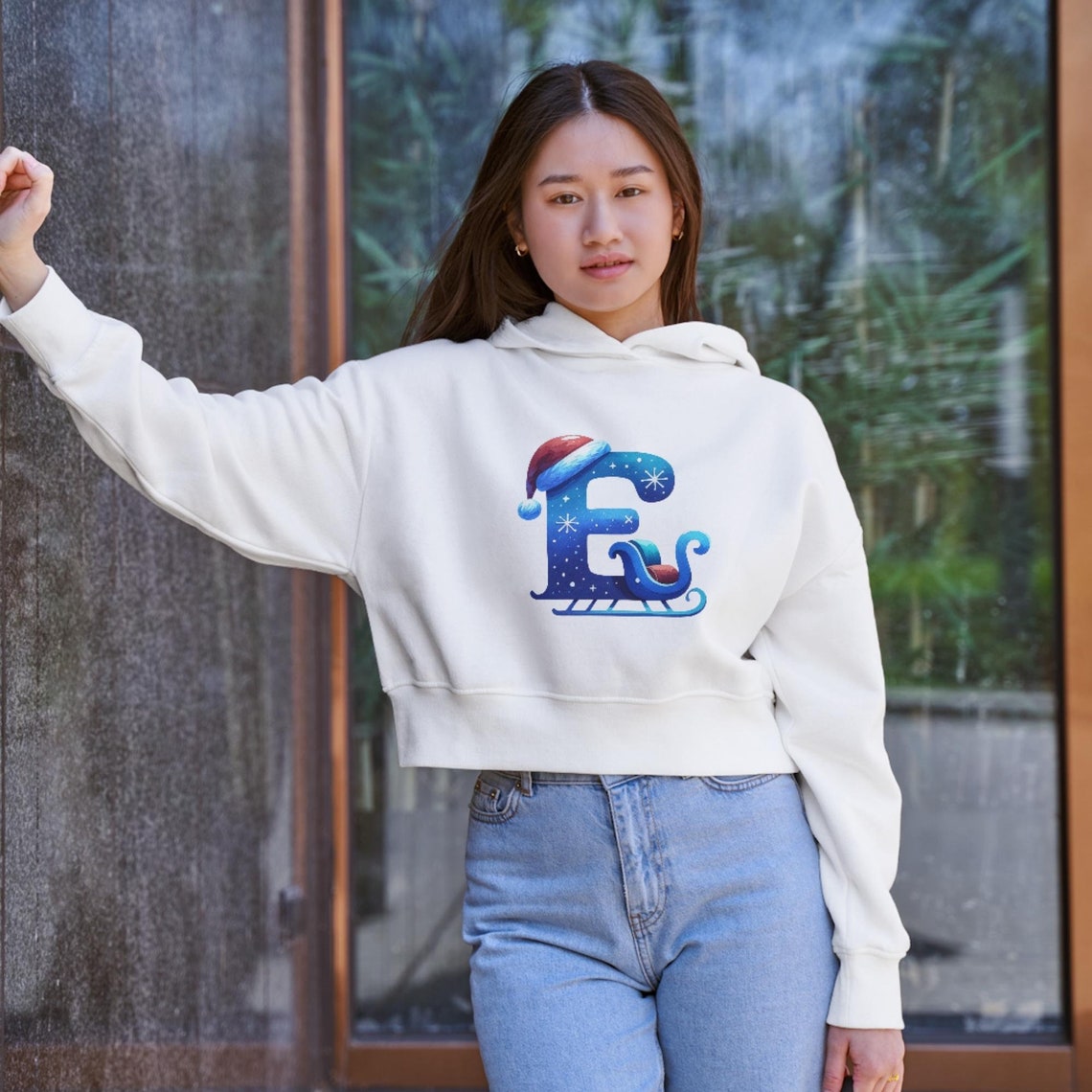 Santa Sleigh Alphabet Clipart, Santa Sleigh PNG Letter, Santa Sleigh ...