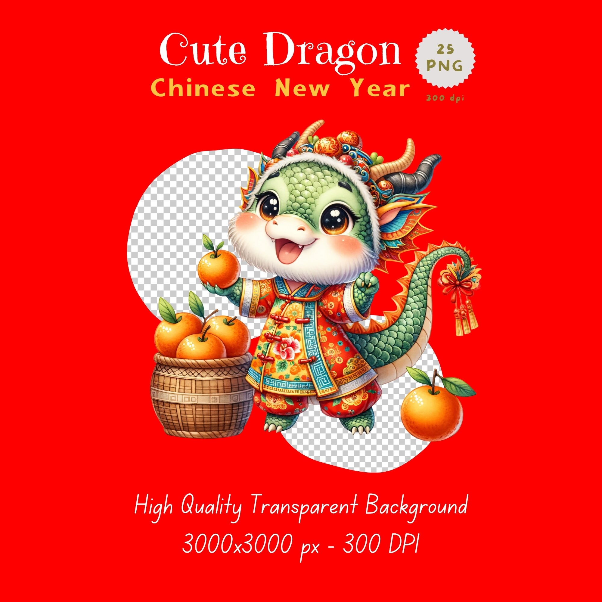 Cute Dragon Chinese New Year, Chinese New Year PNG, Cute Dragon PNG ...