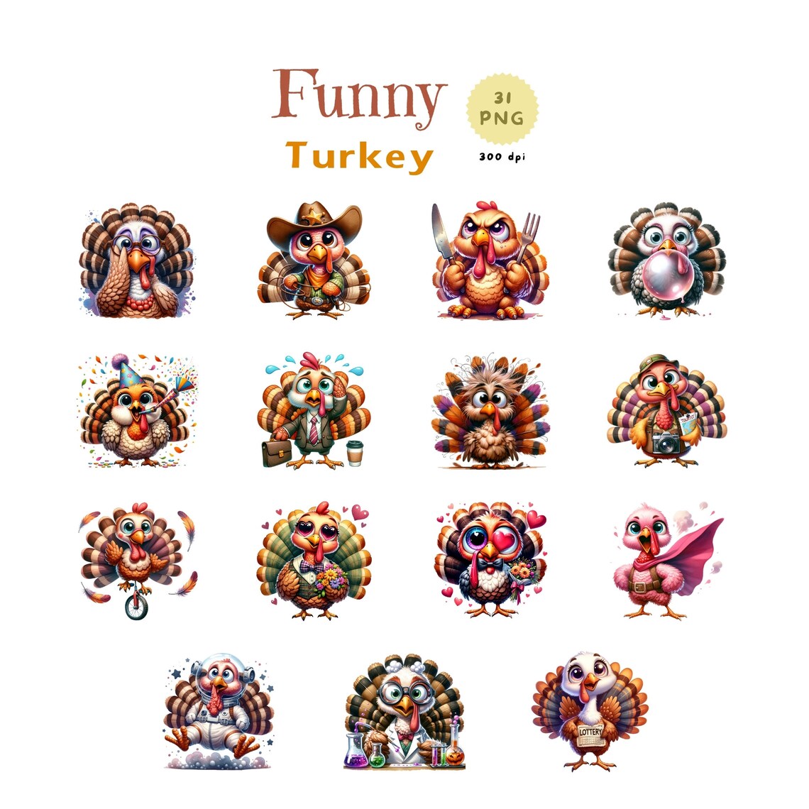 Funny Animal Clip Art, Funny Turkey Png, Funny Turkey Clip Art, Turkey ...