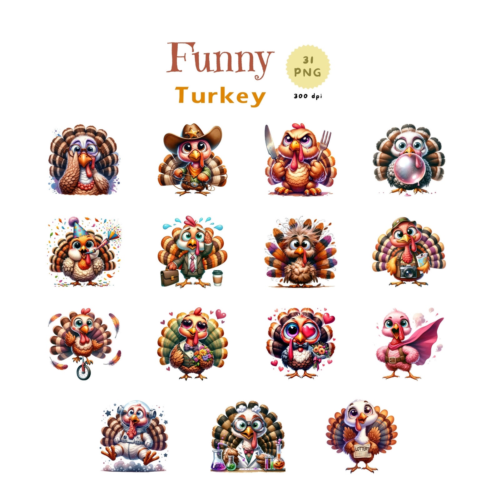 Funny Animal Clip Art, Funny Turkey Png, Funny Turkey Clip Art, Turkey ...