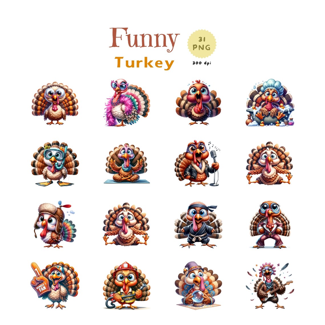 Funny Animal Clip Art, Funny Turkey Png, Funny Turkey Clip Art, Turkey ...