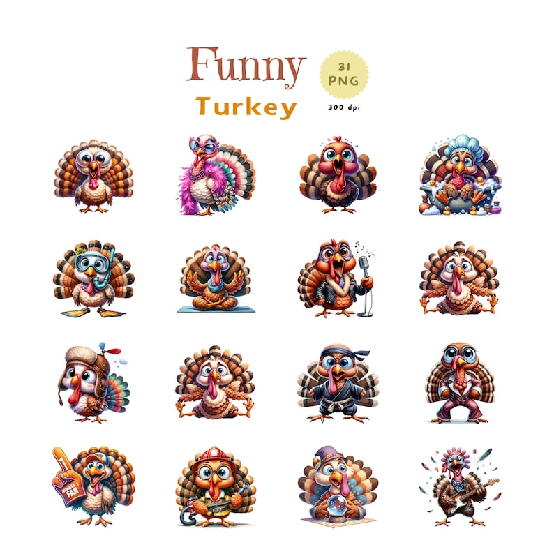 Funny Animal Clip Art, Funny Turkey Png, Funny Turkey Clip Art, Turkey ...