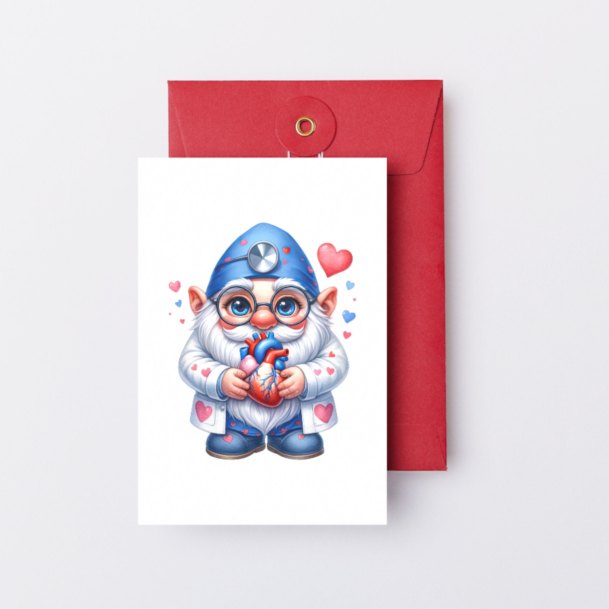 Gnome Nurse&doctor Clipart, Doctor Gnome Clipart, Medical Clipart ...
