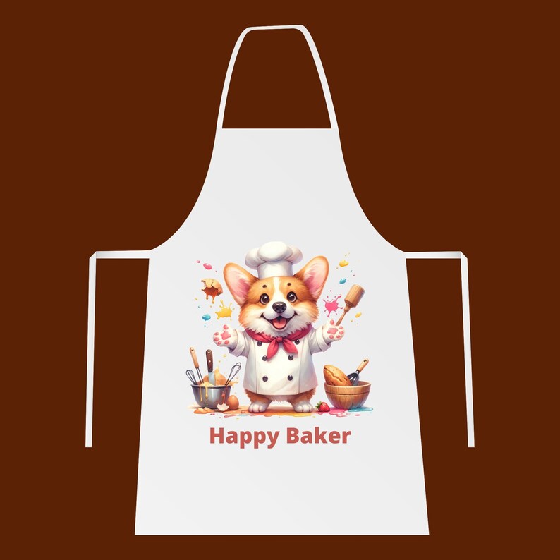 Adorable Corgi, Funny Corgi Chef, Cute Dog Chef, Chef Png, Pets Png ...