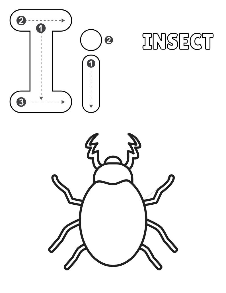 Halloween ABC Coloring Book: 27 Printable Pages, Educational Fall ...