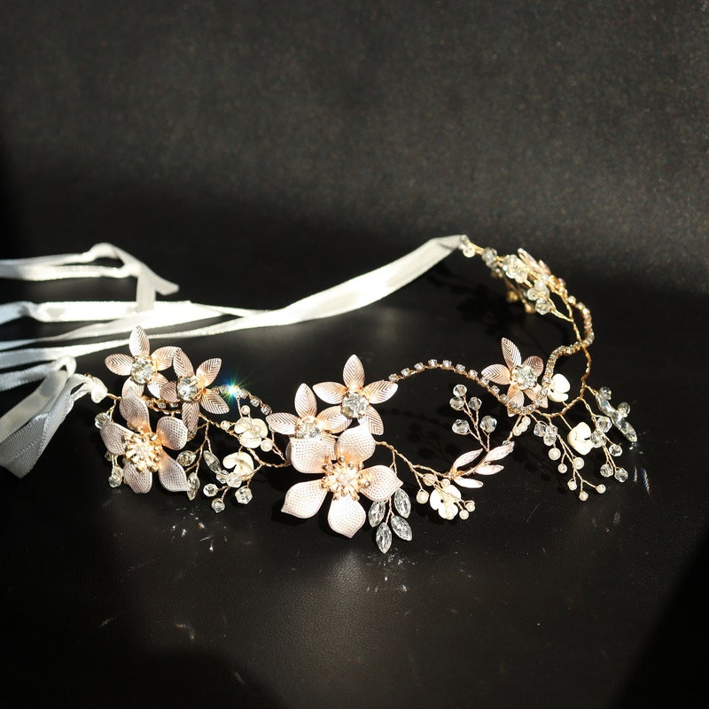 Metal Headpiece Tiara - Etsy UK