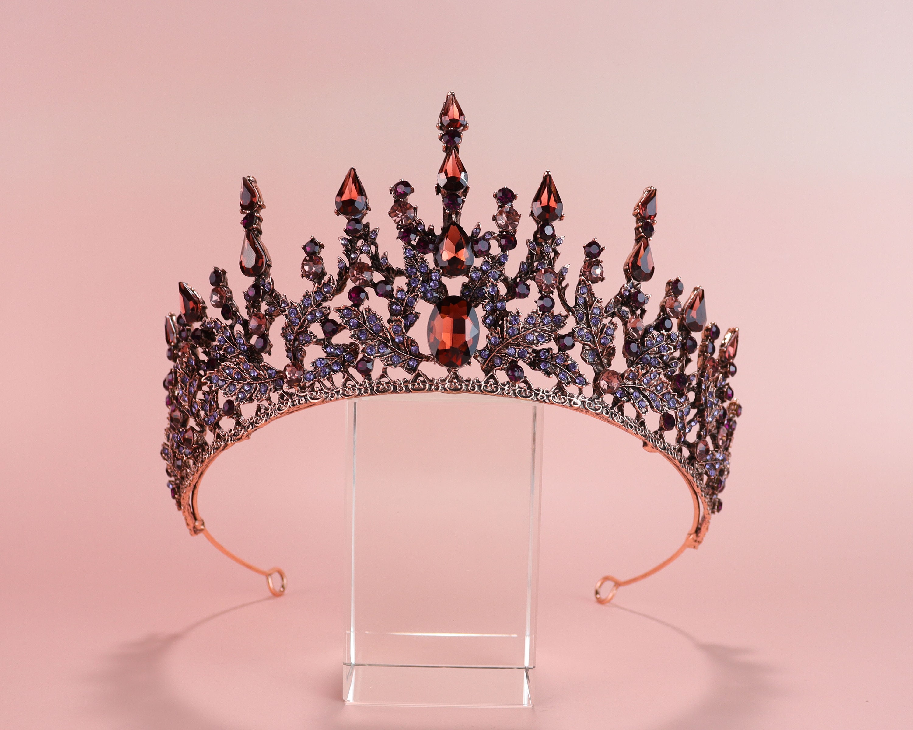 Queen Crown Fargeleggingsside Forest Queen Crown Etsy UK