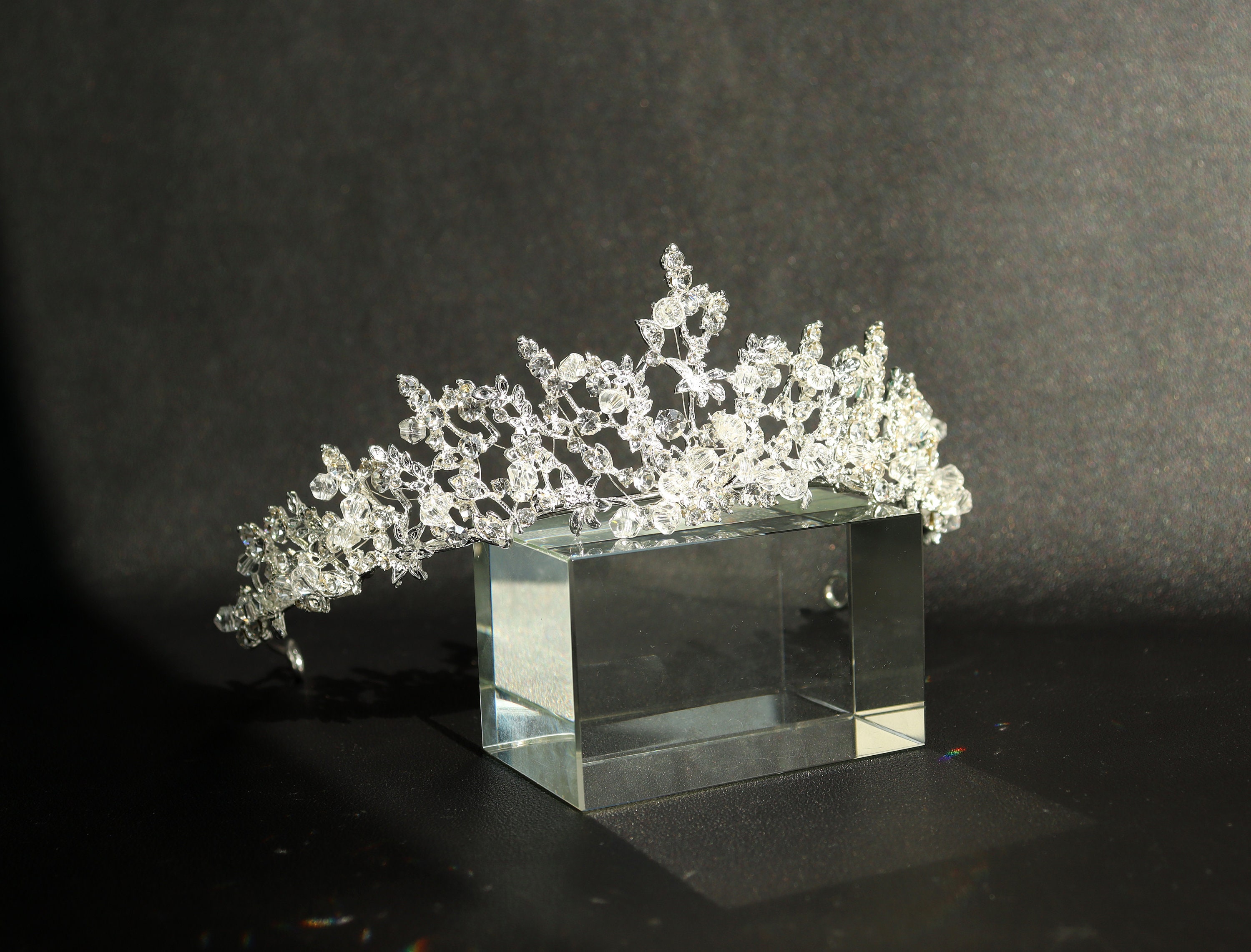 Princess Tiara, Wedding Bridal Crown, Rhinestone Crystal Crown, Wedding ...