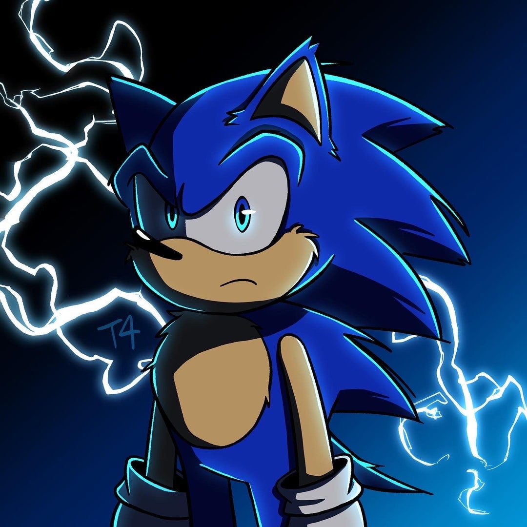 Sonic Stare Meme Sticker - Etsy