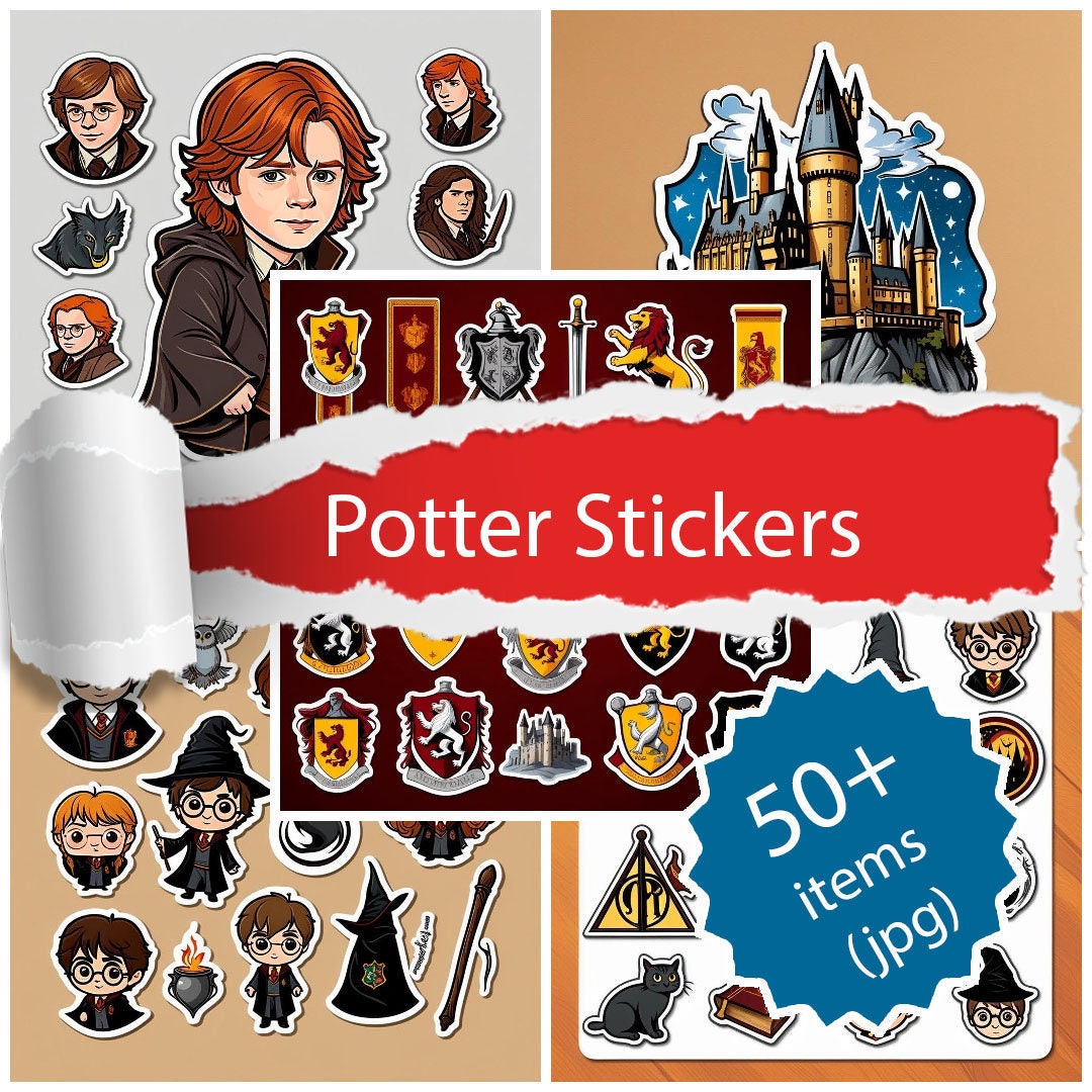 Digital Stickers Potter Package 1 - Etsy