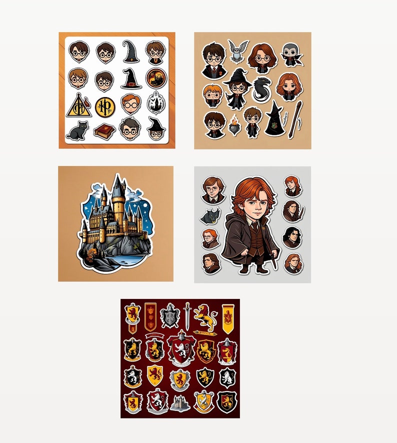 Digital Stickers Potter Package 1 - Etsy
