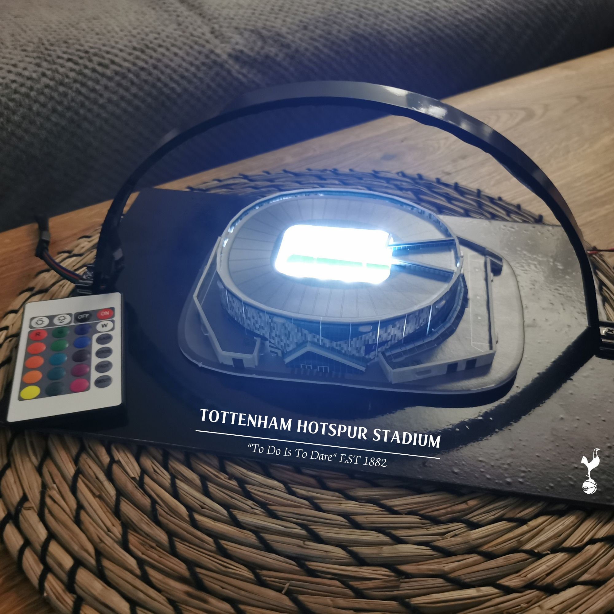 LED Light-up Football Stadium Night Light Gift. - Etsy