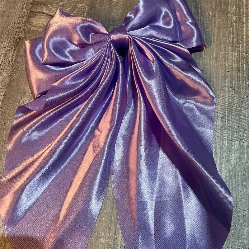 Large Purple Bows - Etsy