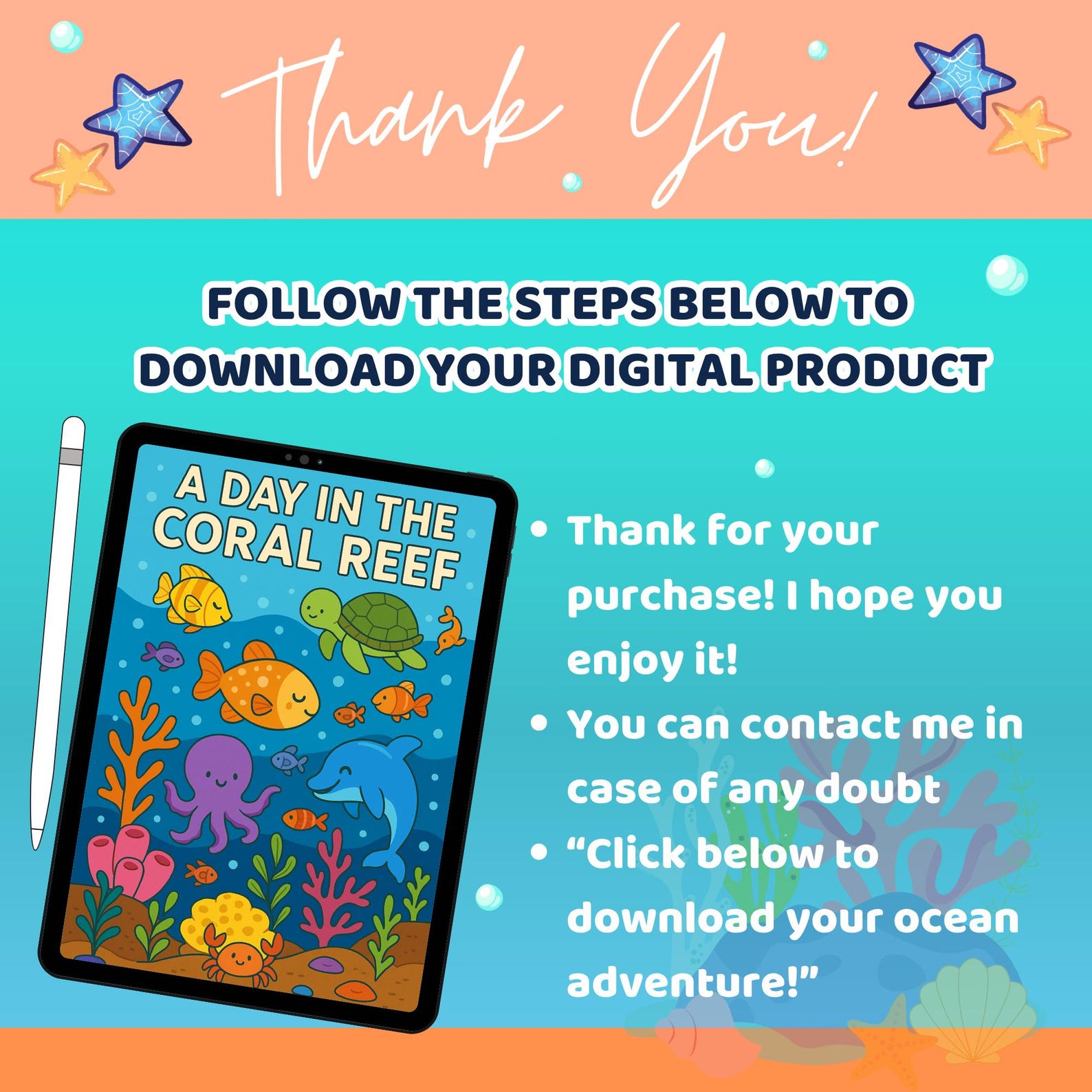 Ocean Adventure Coloring Pages for Kids 10 Fun Tracing Worksheets Sea ...