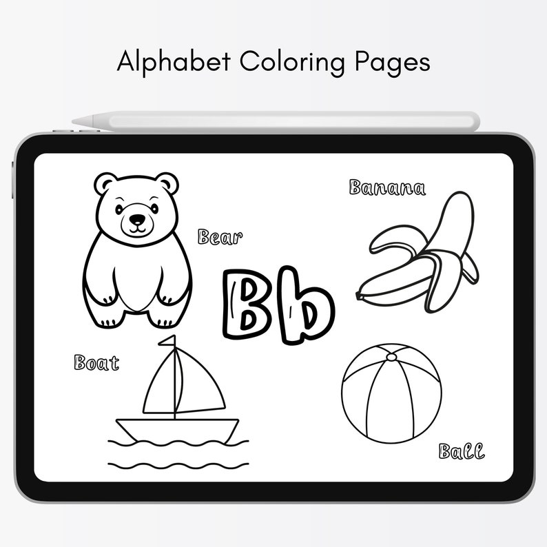 Alphabet Coloring Pages, Preschool Coloring Pages, Preschool Activity ...