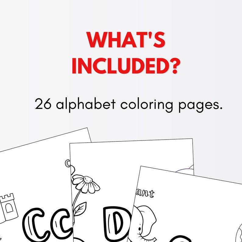 Alphabet Coloring Pages, Preschool Coloring Pages, Preschool Activity ...