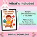 Positive Summer Coloring Pages for Kids – Kawaii Printable Affirmations ...