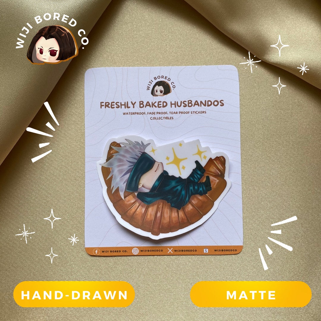 Sorcerer Kawaii Sticker Set, Jjk Chibi Collectible Stickers, Jjk Anime ...