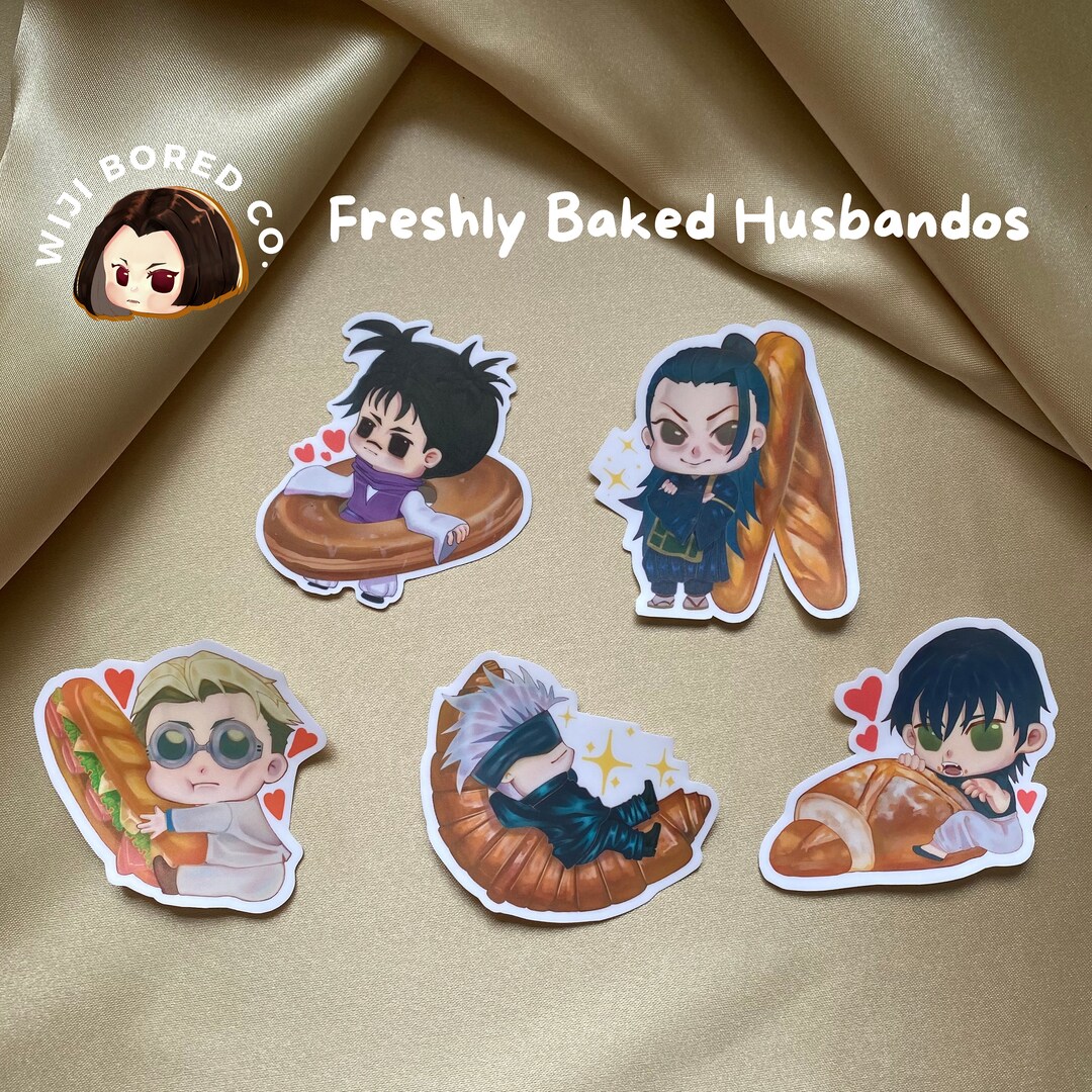 Jujustsu Kaisen Kawaii Sticker Set, Jjk Chibi Collectible Stickers, Jjk ...