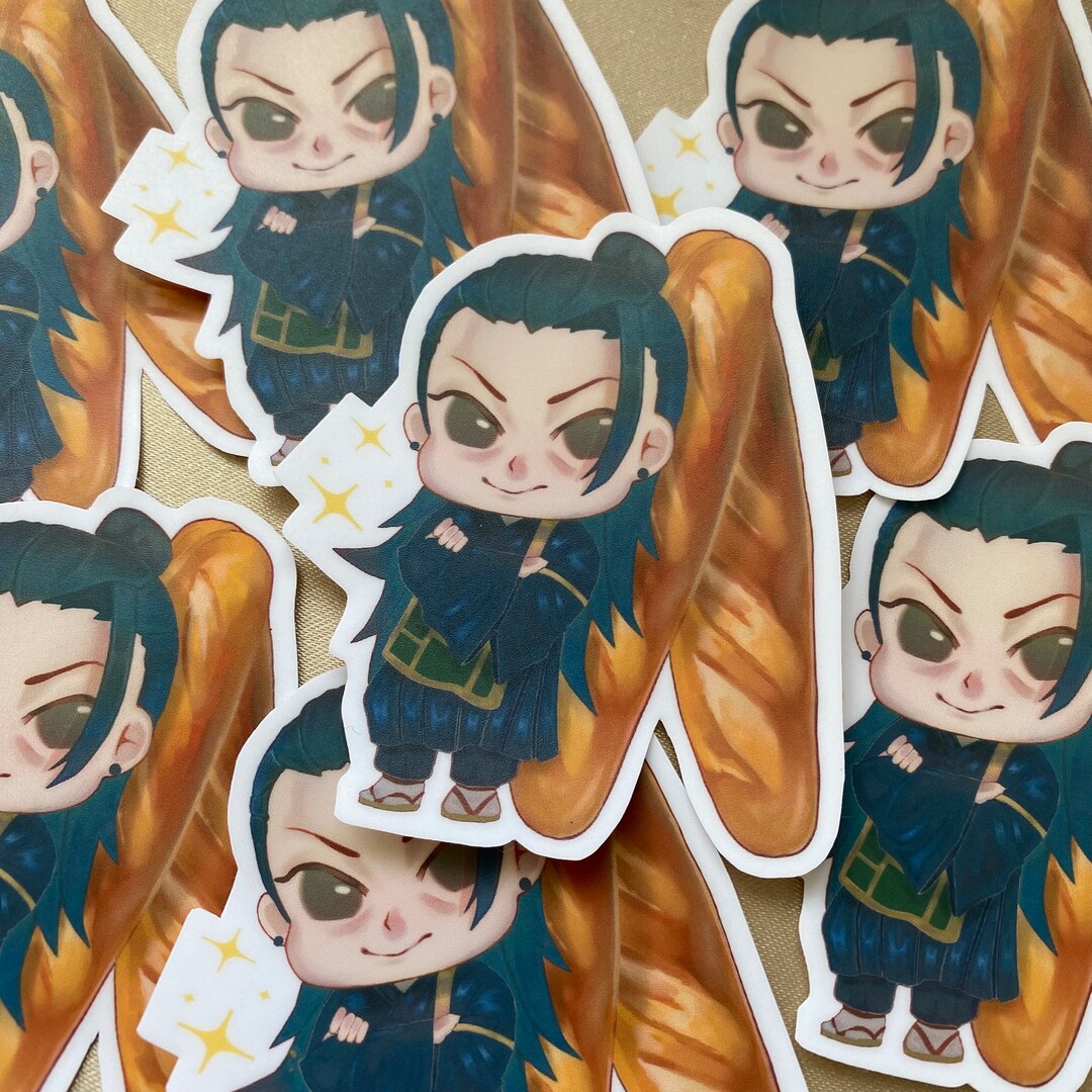 Sorcerer Kawaii Sticker Set, Jjk Chibi Collectible Stickers, Jjk Anime ...