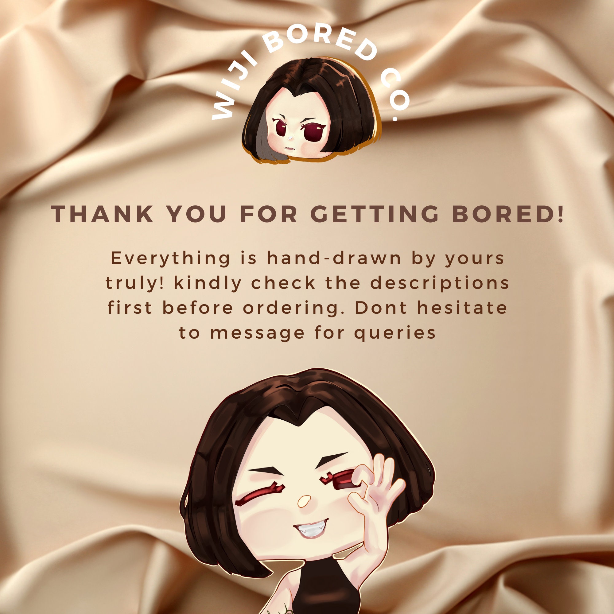 Sorcerer Kawaii Sticker Set, Jjk Bread Lover Collectible Stickers, Hot ...