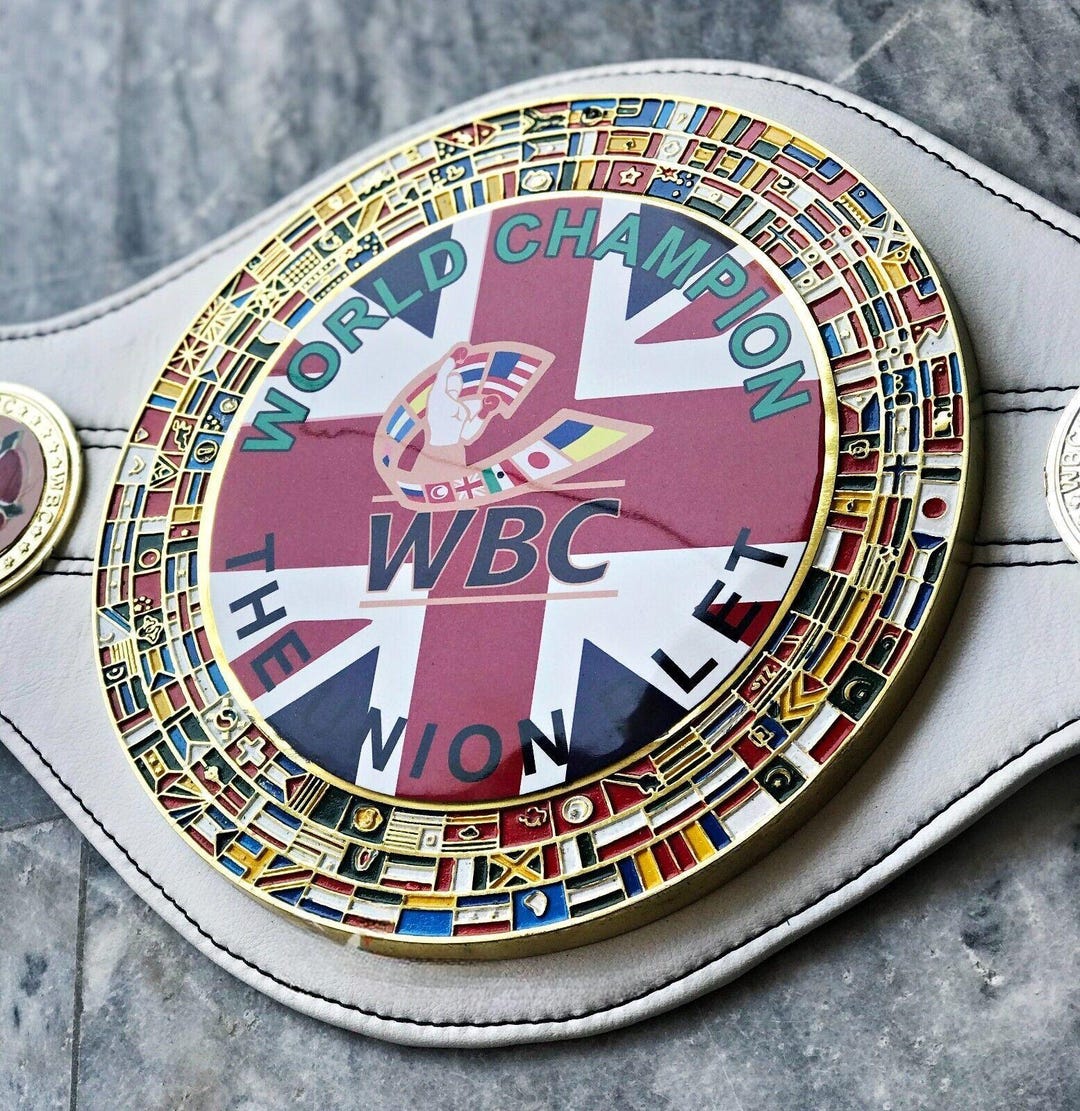 WBC UNION Boxing Championship Belt Replica Title Adult Size Boxing ...