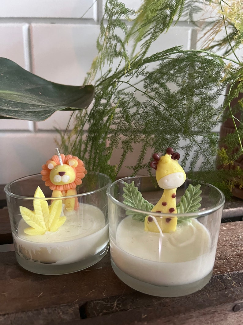 Cute Animal Candle - Etsy