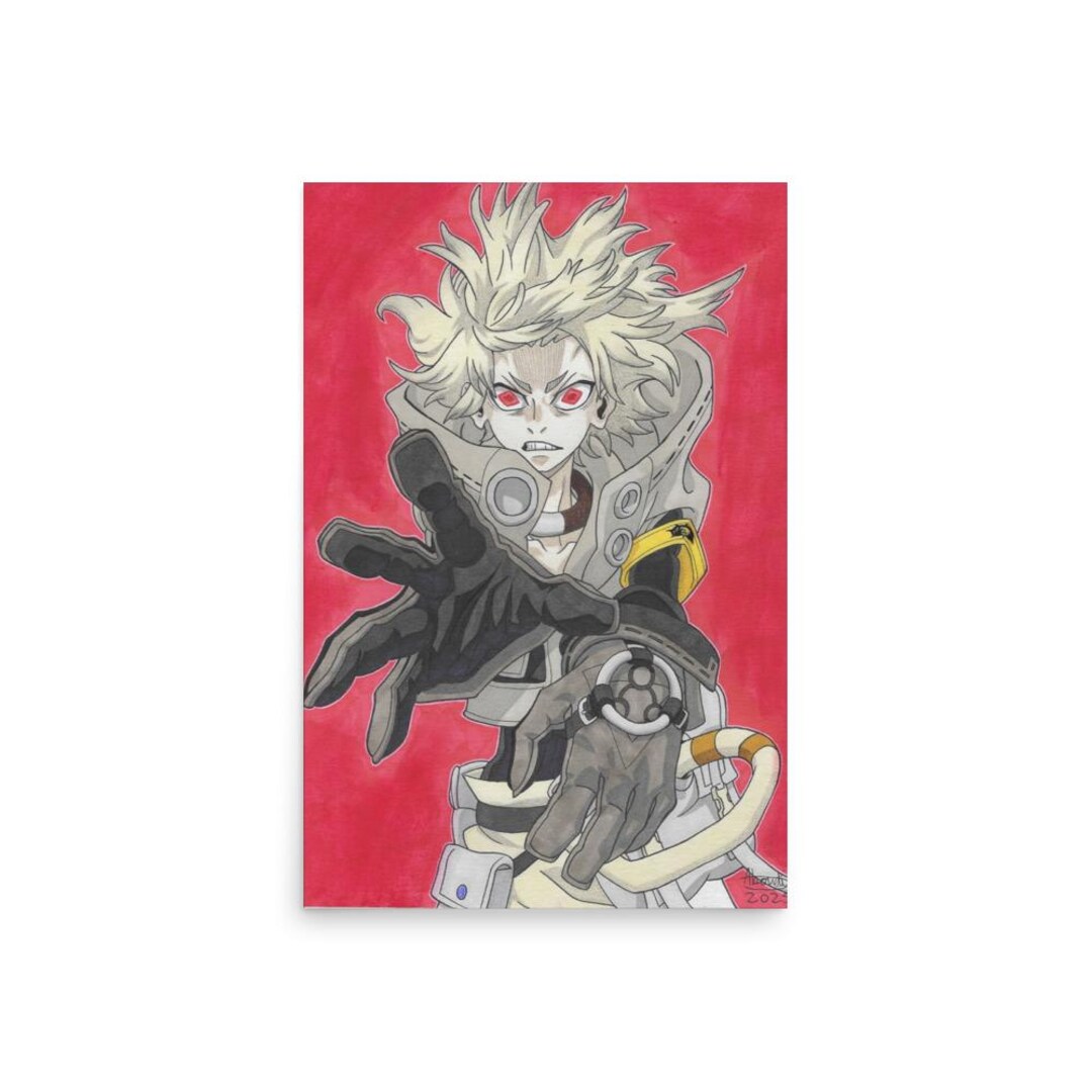 Hand Drawn Rudo Surebrec From Gachiakuta Poster - Etsy